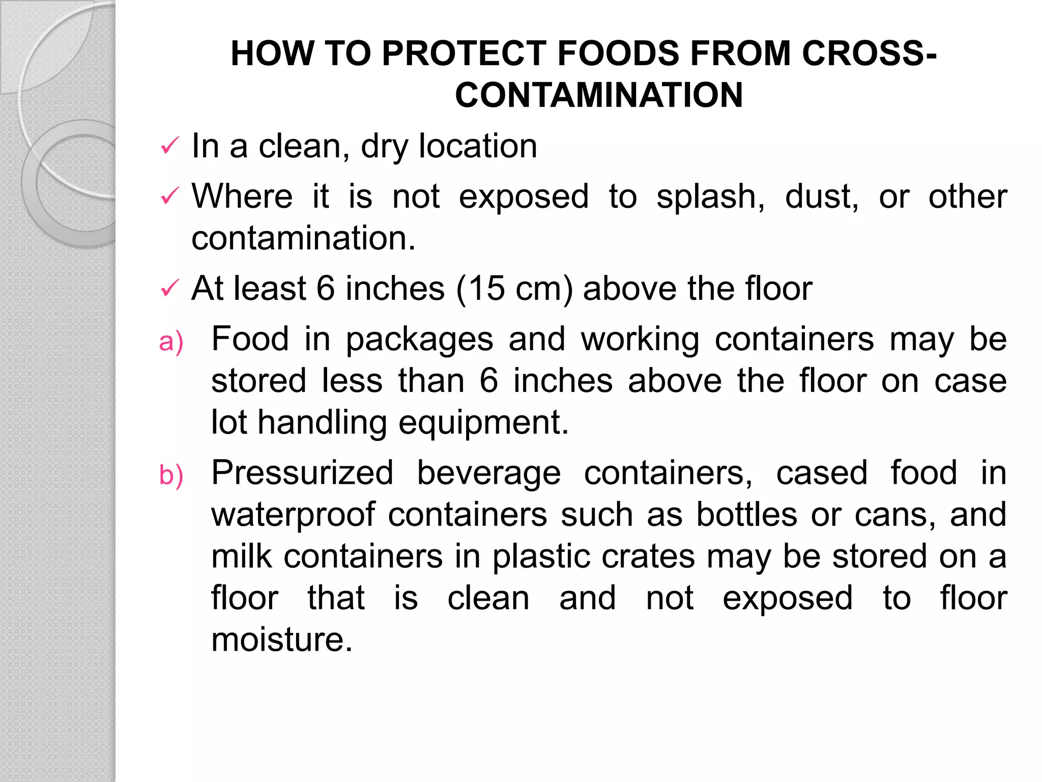 Purchasing, Receiving, and Storing Food | PPTX