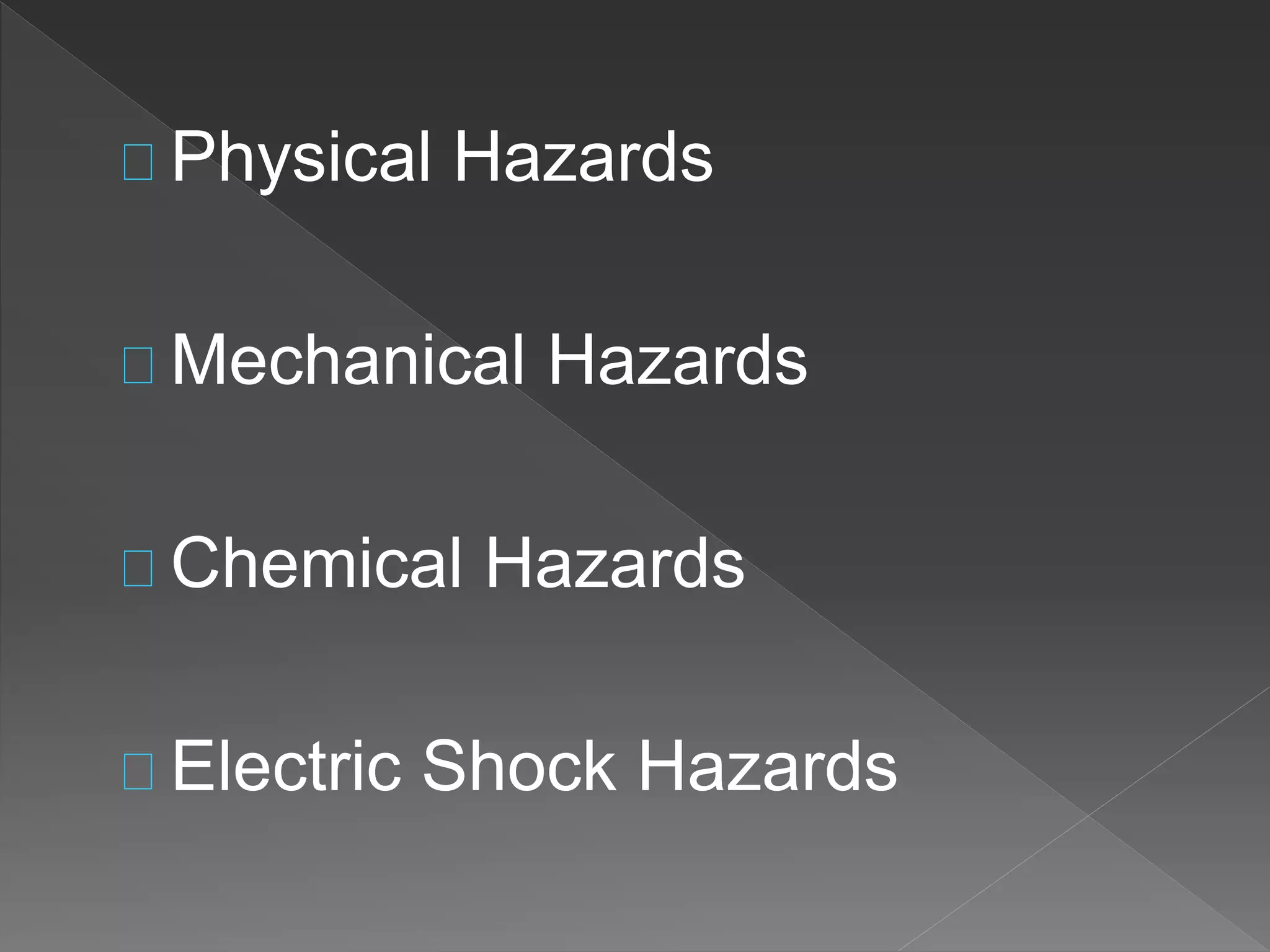 Physical Hazards | PPTX