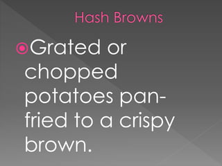 Common Culinary Terms (Sandwiches) | PPTX