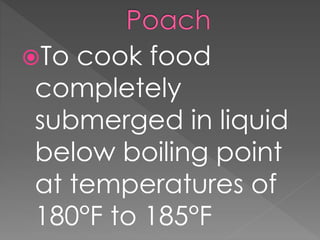Common Culinary Terms (Sandwiches) | PPTX