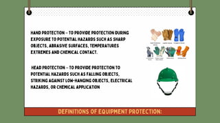 REQUIRED PERSONAL PROTECTIVE EQUIPMENT IN HORTICULTURAL WORK | PDF