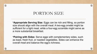 TLE-plating and presenting egg dishes.pptx