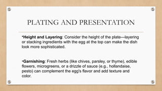 TLE-plating and presenting egg dishes.pptx