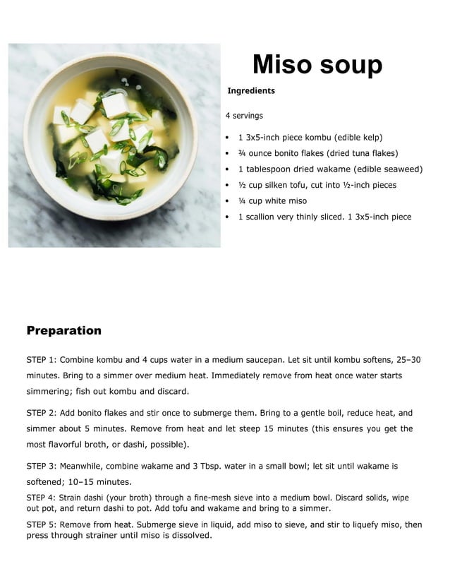 COOKERY 10: STOCK, SOUP, AND SAUCE RECIPES | DOCX