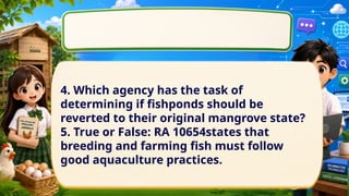 Legal Framework and Agency Roles in Sustainable Fish Raising Practices ...