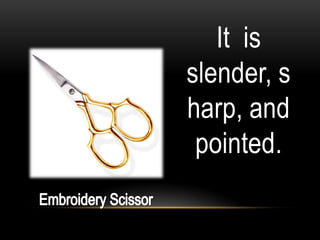 MAKING CALADO EMBROIDERY | PPTX