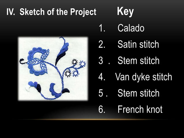 MAKING CALADO EMBROIDERY | PPTX | Needlework | Arts and Crafts