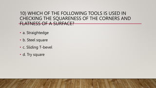 TLE-Carpentry-and-Masonry.pptx technology and Livelihood Education ...