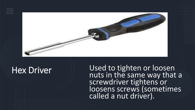 TLE - COMPUTER SYSTEMS SERVICING - HAND TOOLS | PPTX | Computer ...