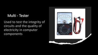 TLE - COMPUTER SYSTEMS SERVICING - HAND TOOLS | PPTX