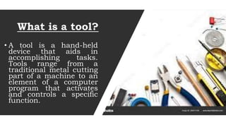 TLE - COMPUTER SYSTEMS SERVICING - HAND TOOLS | PPTX | Computer ...