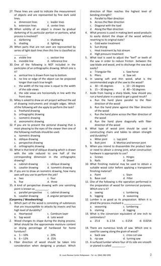 Tle exam-drill | DOC