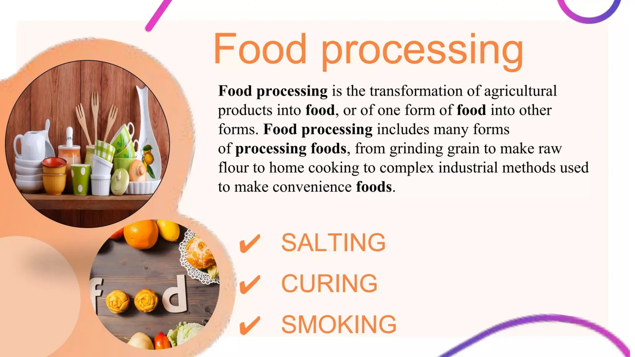 TLE Food Processing (salting, curing, smoking) | PPTX