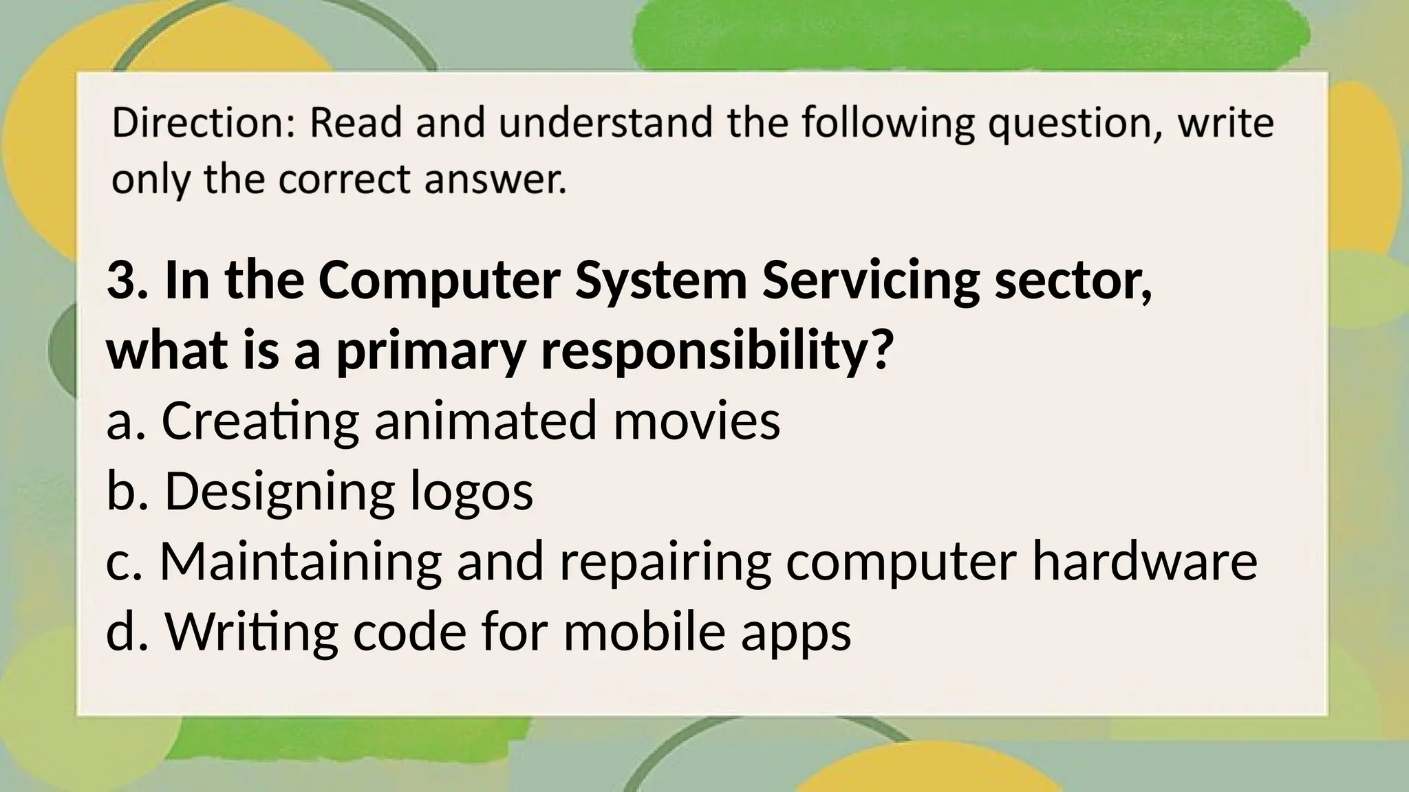 TLE- ICT QUIZ# 1.pptxVBBNBVVGCXXBBBNBKKK | PPTX