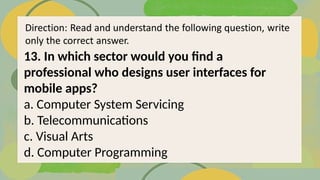 TLE- ICT QUIZ# 1.pptxVBBNBVVGCXXBBBNBKKK | PPTX