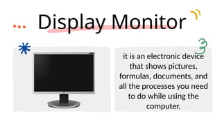 The different Parts of a Computer and its definition | PPT