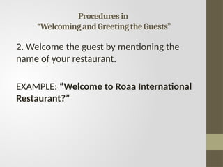 TLE10-HEFBS-Welcome-Guests-and-Take-Food-and-Beverage-Orders.pptx