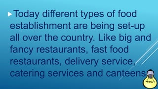 Tle 10 l1 food service | PPTX
