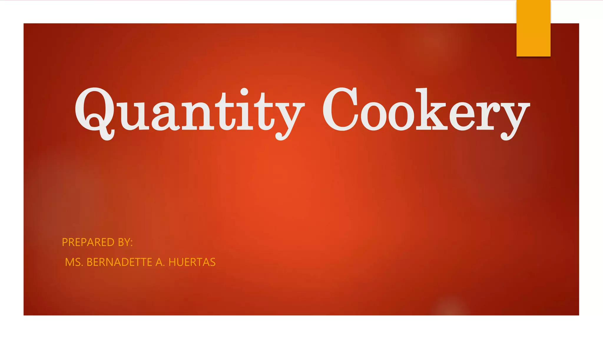 Tle 10 l1 quantifying recipes | PPTX