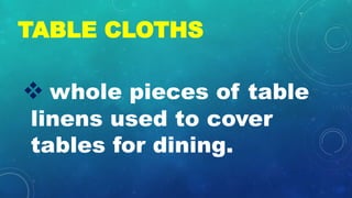 Tle 10 l3 table appointments | PPTX