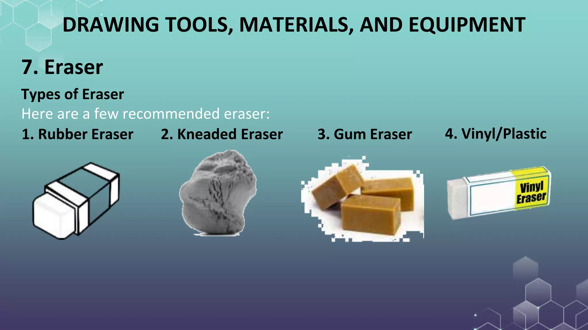 Drawing Tools, Materials, and Equipment | PPTX