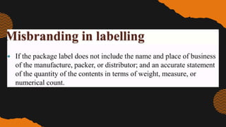 HOME ECONOMICS LITERACY: UNDERSTANDING FOOD LABELLING | PDF