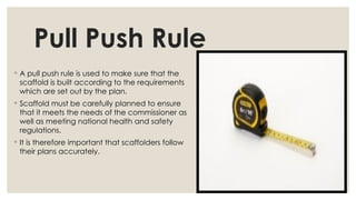 TLE 10 CARPENTRY Q2 M6 SCAFFOLDING TOOLS AND EQUIPMENT | PPTX