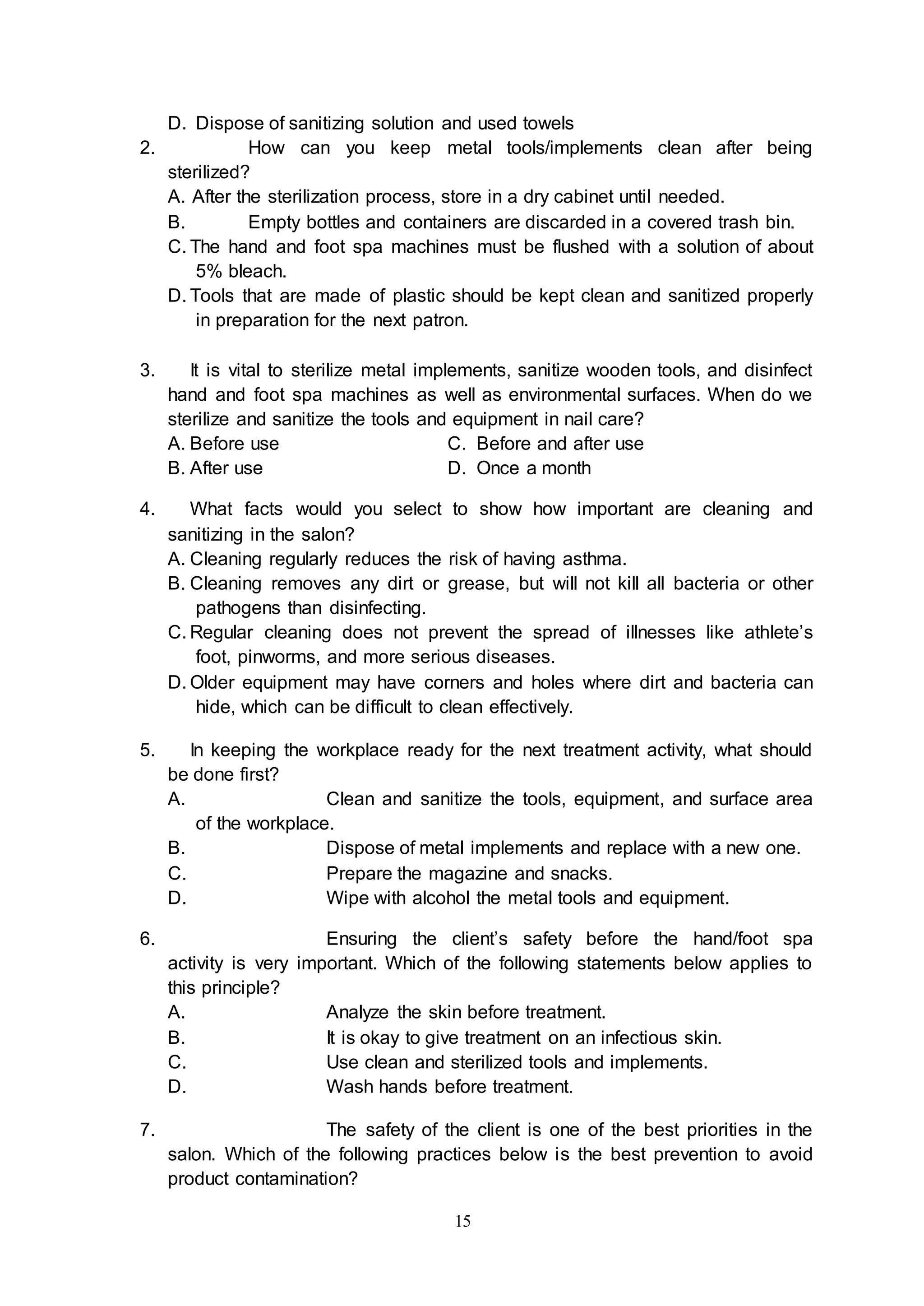 TLE10_HE_BeautyNailCareServices_Q1_M3_ApplyHandTreatment_v3.doc