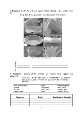 TLE10_HE_BeautyNailCareServices_Q1_M3_ApplyHandTreatment_v3.doc