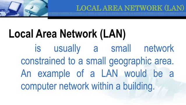 TLE 10 (ICT): Basic Concepts on Computer Networks | PPTX | Computer Networking | Computing