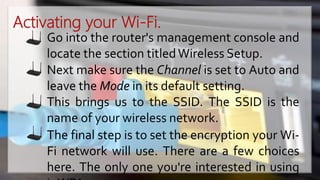 TLE 10 (ICT): Configuring a Wireless Router | PPTX