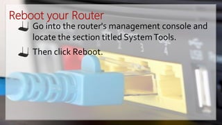 TLE 10 (ICT): Configuring a Wireless Router | PPTX