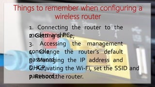 TLE 10 (ICT): Configuring a Wireless Router | PPTX