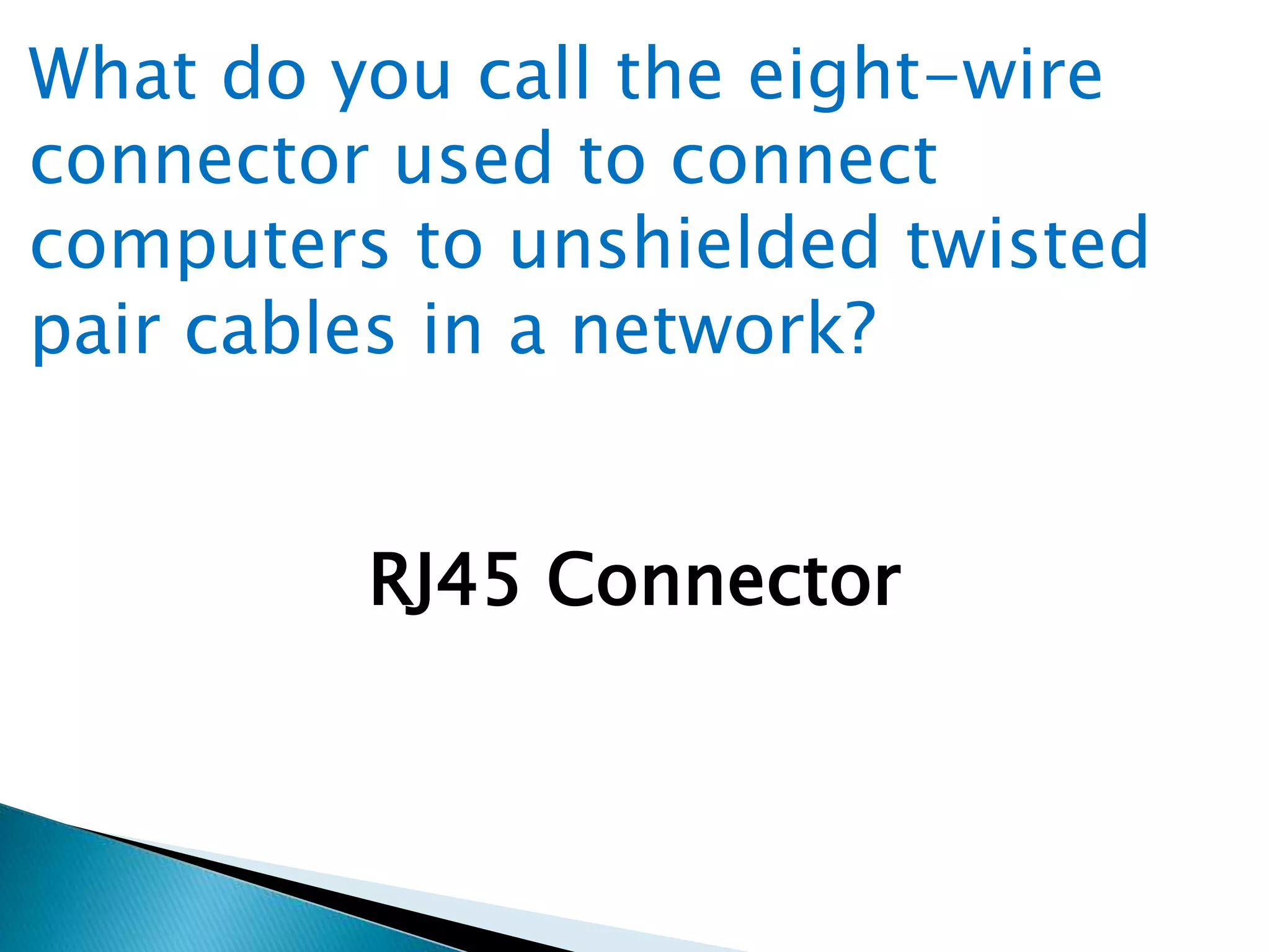 TLE 10 (ICT): LAN Cabling | PPTX