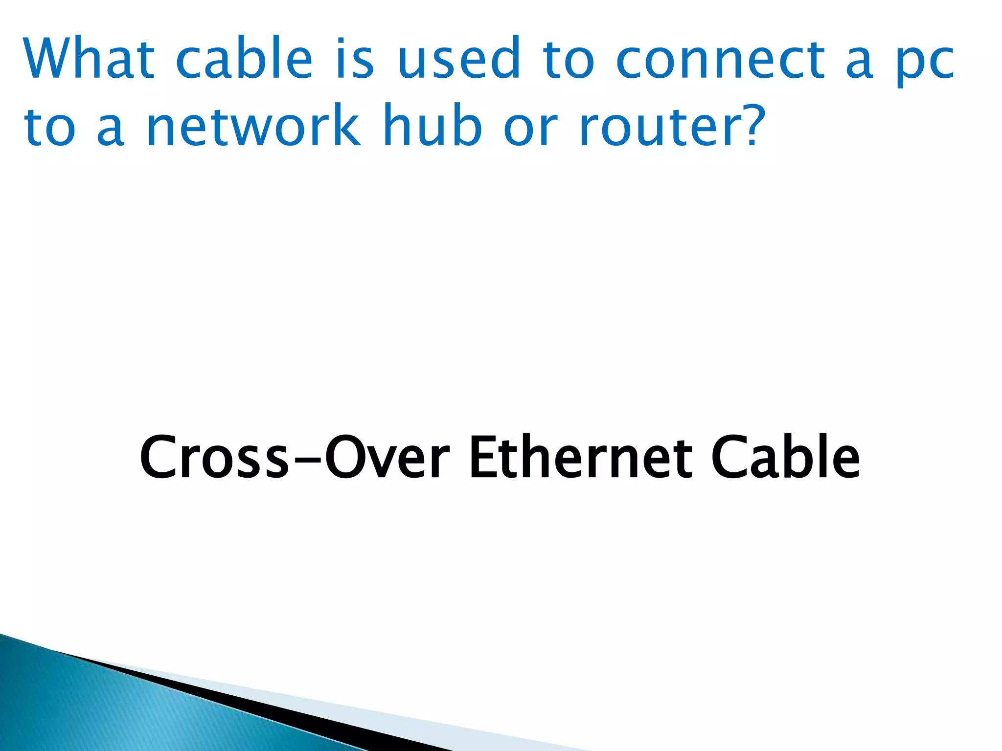 TLE 10 (ICT): LAN Cabling | PPTX