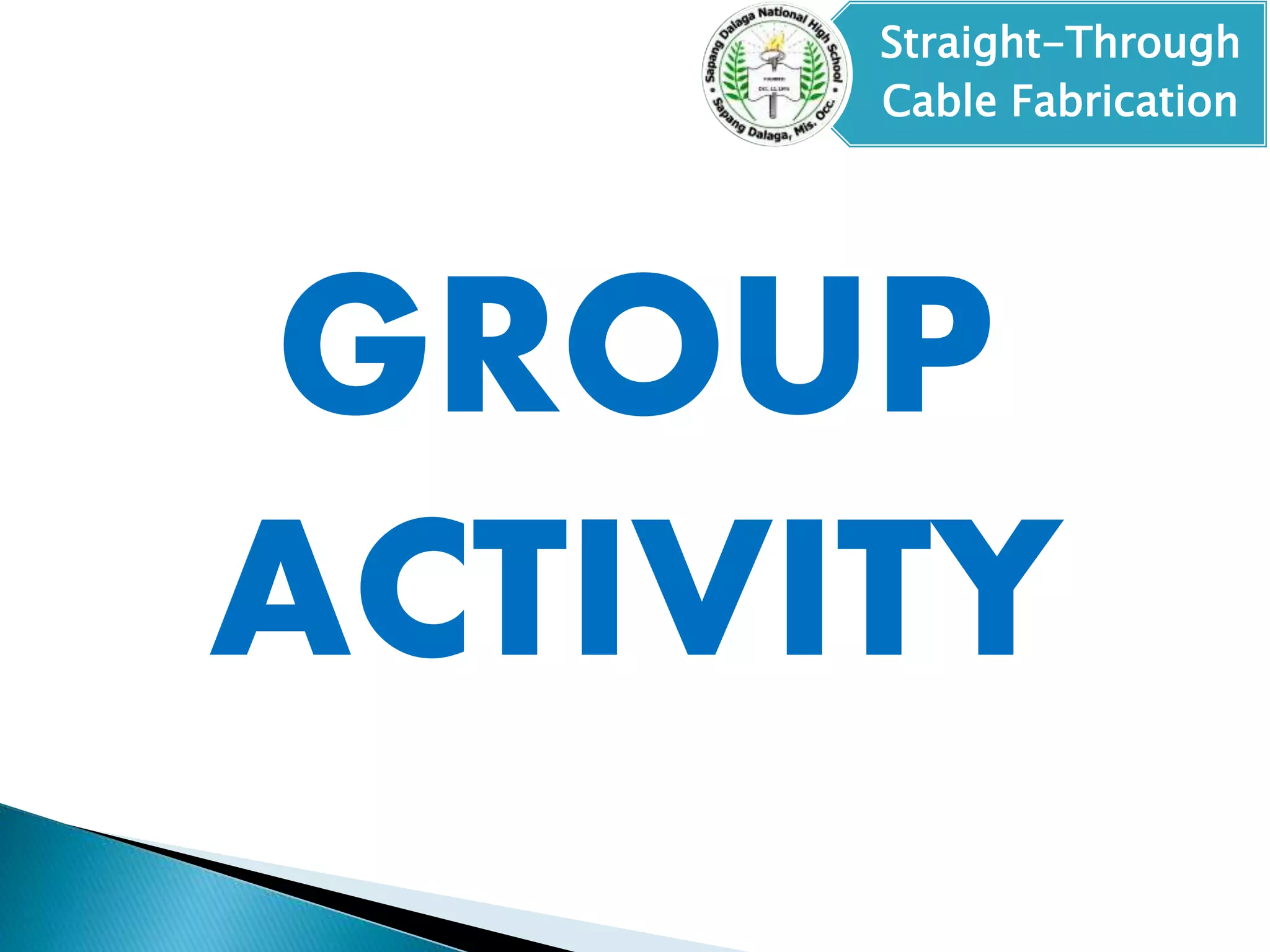 TLE 10 (ICT): LAN Cabling | PPTX