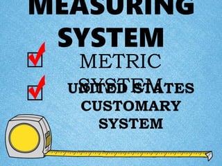 TLE11 Measuring System and Measurint Tools | PPTX