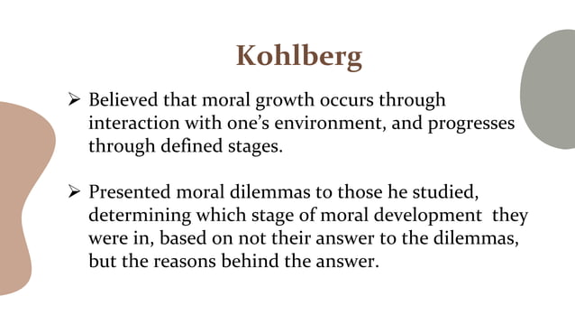 TLE17REPORT.pptx kohlbergs's stages of moral development | PPT