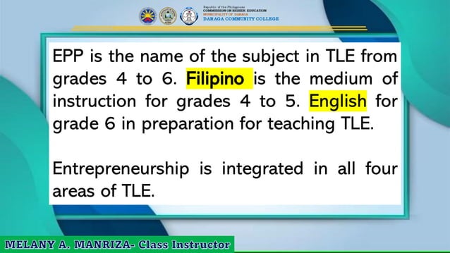 TLE 1 ( Lessons 1 & 2).pdf | Professional School | Postgraduate Education