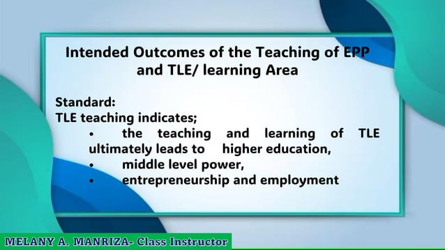 TLE 1 ( Lessons 1 & 2).pdf | Professional School | Postgraduate Education