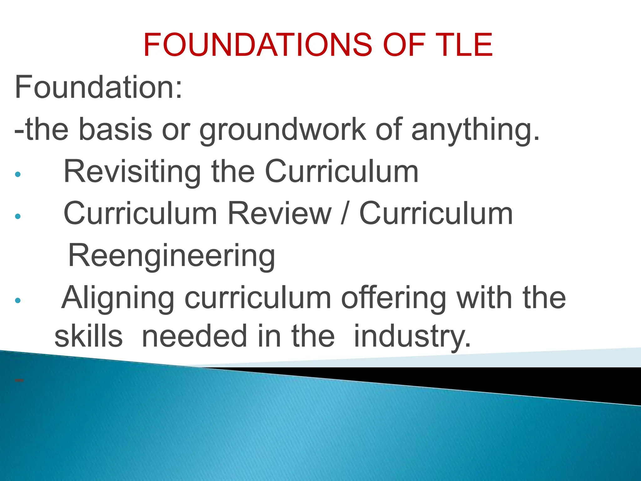 TLE 201 Foundations.pptxmmmmmmmmmmmmm | PPTX