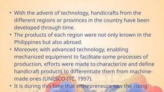 TLE 2 2nd Topic - Handicraft.pptxbbbbbbbbbb | PPTX