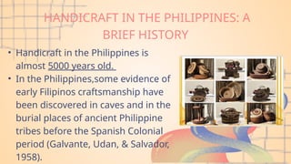TLE 2 2nd Topic - Handicraft.pptxbbbbbbbbbb | PPTX