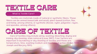 textile for education purposes materials | PDF