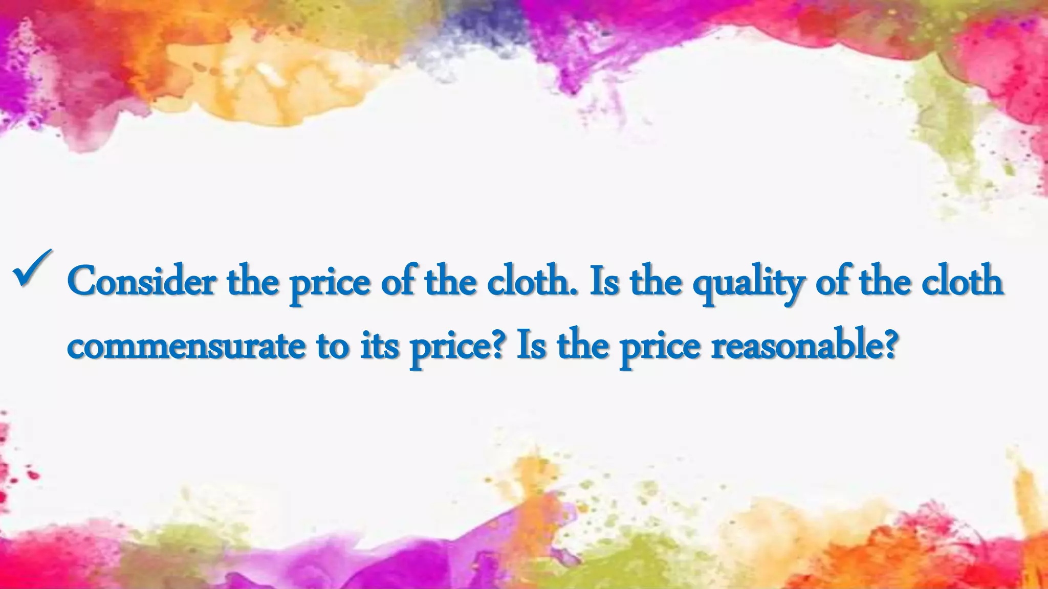 Kinds of Cloth or Fabric | PPTX