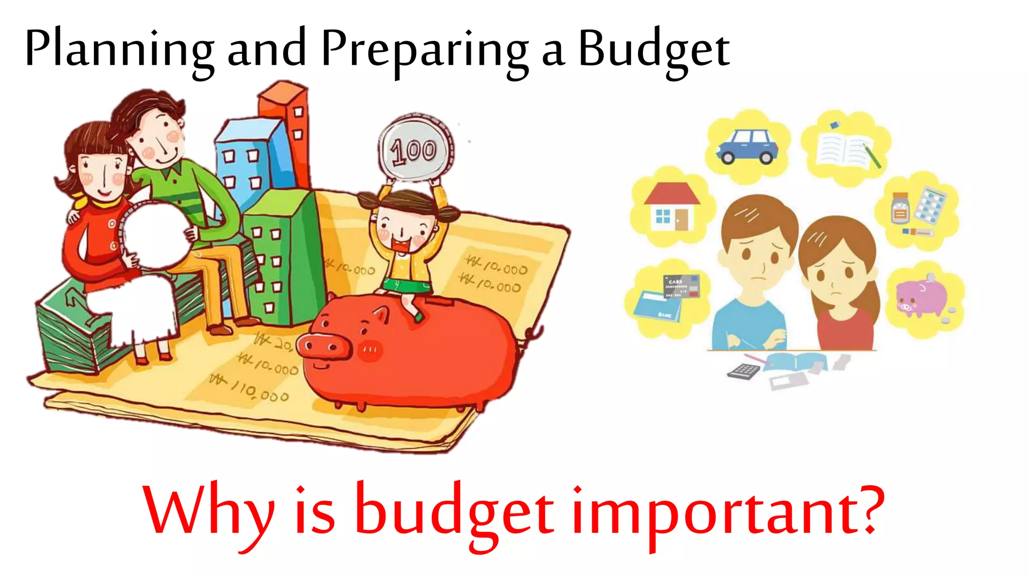 Planning and Preparing a Budget | PPTX