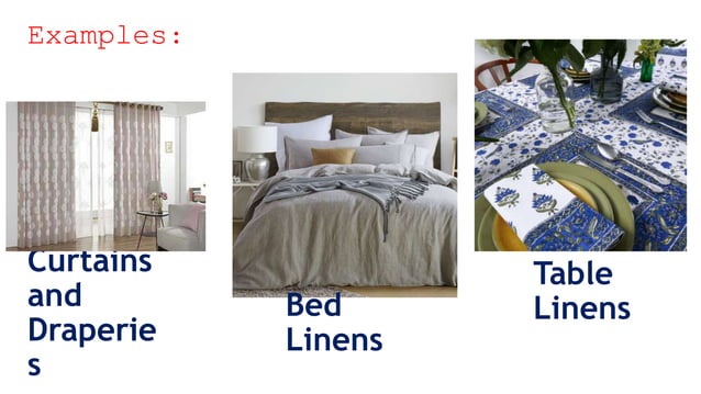 Sewing Household Linens | PPT