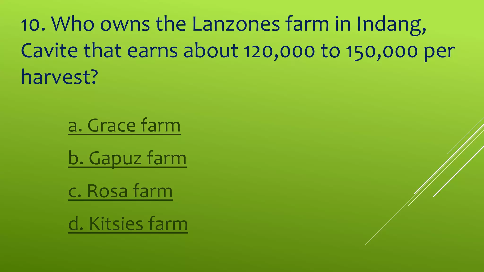 TLE 6 Agriculture Powerpoint Presentation | PPTX