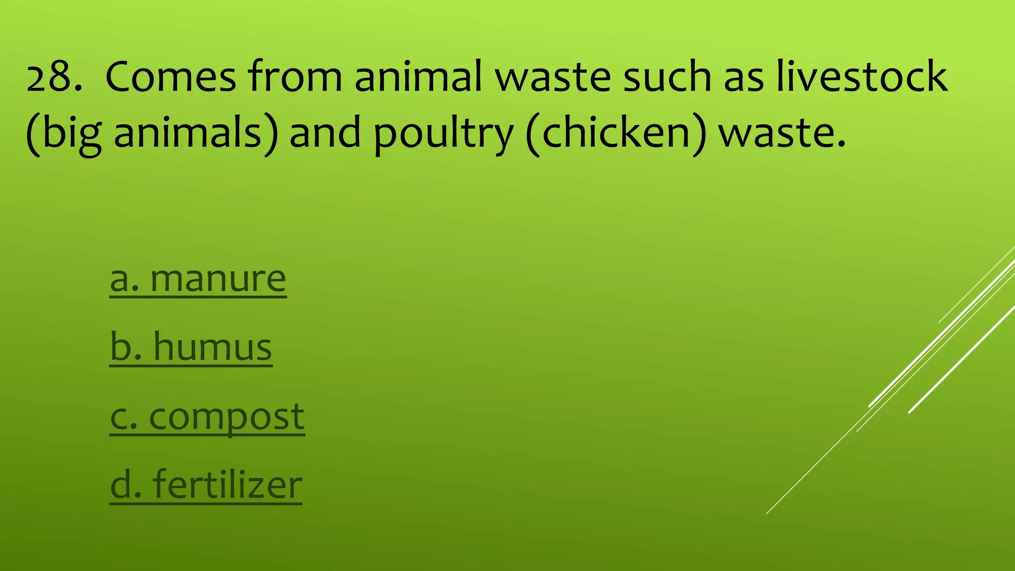 TLE 6 Agriculture Powerpoint Presentation | PPTX