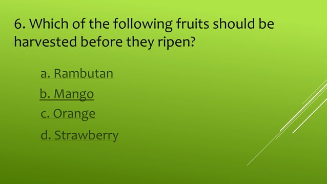 TLE 6 Agriculture Powerpoint Presentation | PPTX